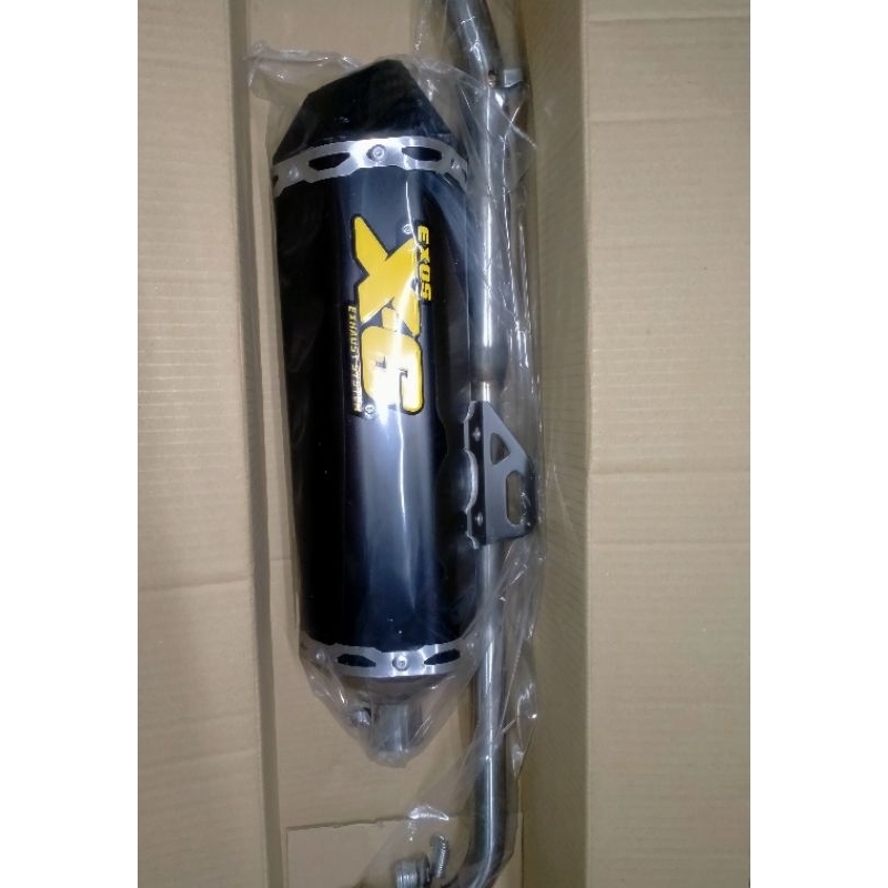 Exos X6 pipe for mio 125/gravis/Burgman /nmax v1/soulty/Gear125 ...