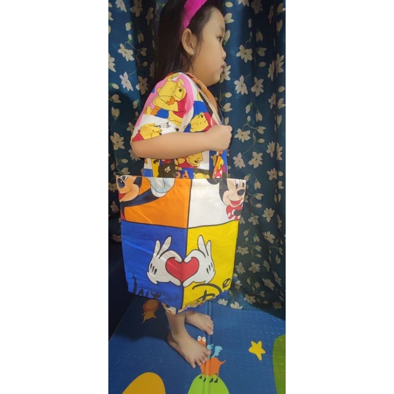 Aya & Ena's Tote Bag Mickey Mouse | Shopee Philippines