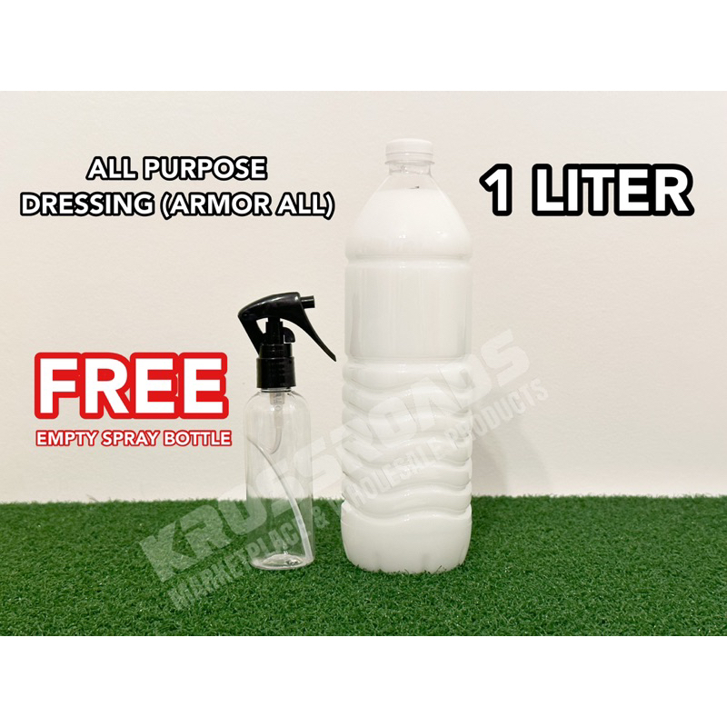 1 Liter All Purpose Dressing - Armor all (FREE 100ml Spray bottle ...