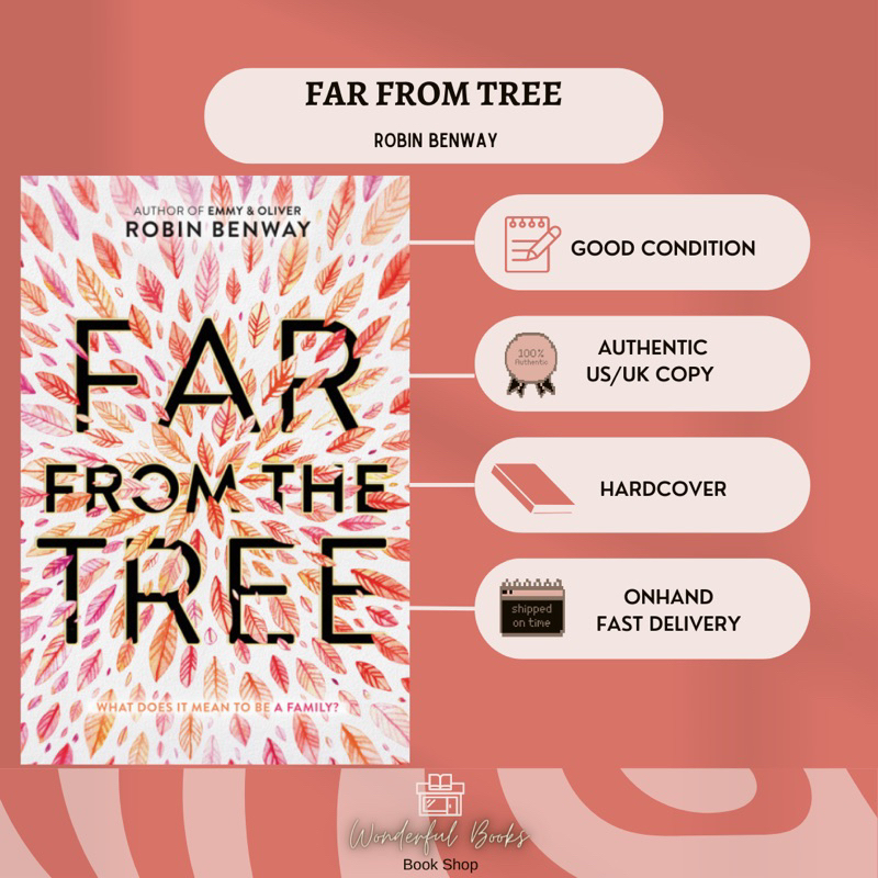 Far From Tree by Robin Benway (Hardcover) | Shopee Philippines