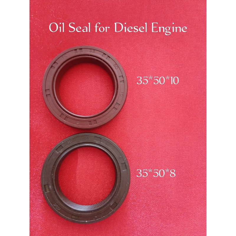 Oil seal for air cooled diesel engine (35*50*8/ 35*50*10) 10hp 12hp 16hp 18hp | Shopee Philippines