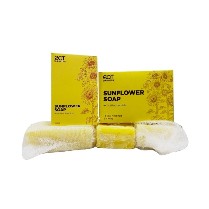 SCT Brightening Bundle Sunflower Combo (Sunflower Soap + Sunflower Oil ...