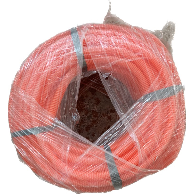 Moldflex flexible orange hose electrical 1/2 3/4 upvc roll | Shopee ...