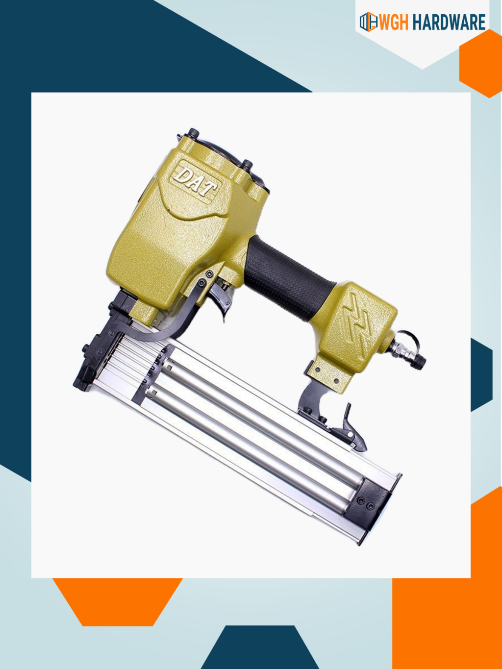 WGH Air Tacker Gun ST64 Heavy Duty Pneumatic Staple Air Nailer Nail Gun ...