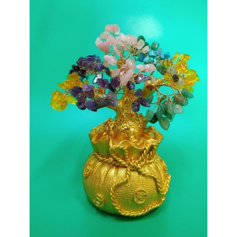 Money Tree Large Citrine Money Tree Rose Quartz Money Tree Large Money ...