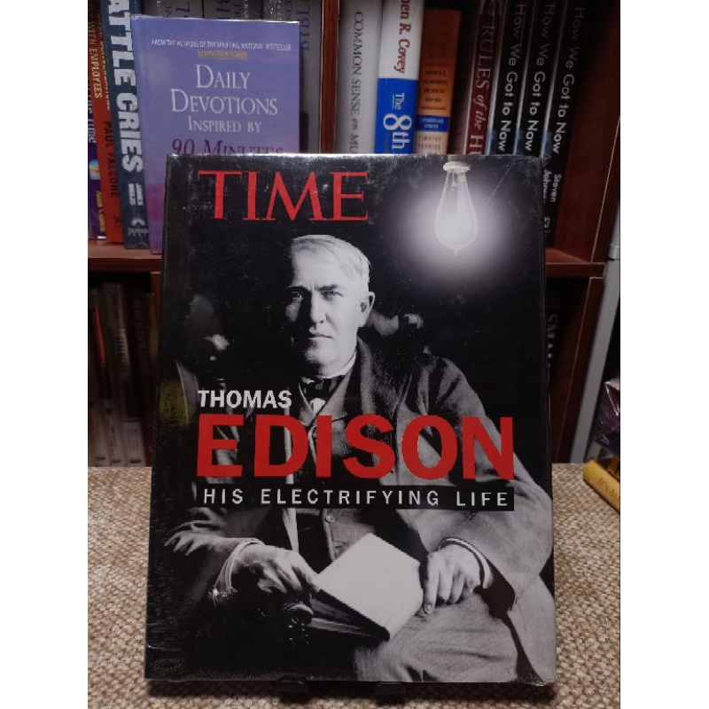 THOMAS EDISON: HIS ELECTRIFYING LIFE (HARDCOVER) | Shopee Philippines