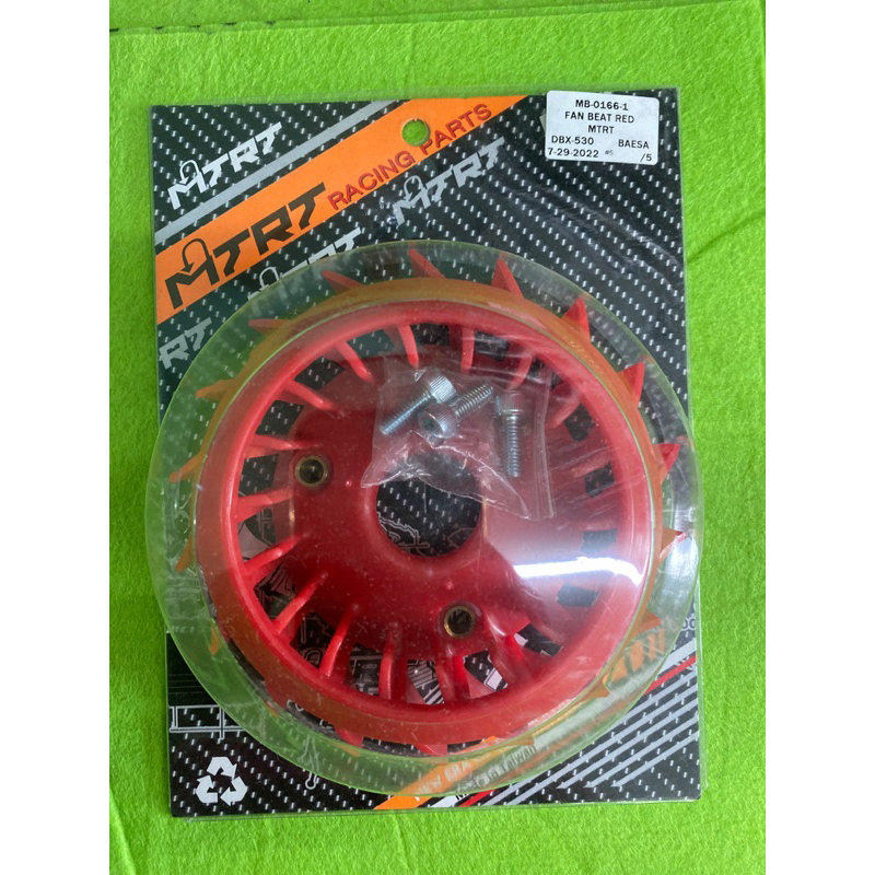RACING COOLING FAN RED for Honda Beat (carb type only) MTRT TAIWAN ...