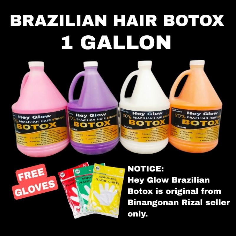 BRAZILLIAN HAIR BOTOX 80% UNAT 1 GALLON | Shopee Philippines