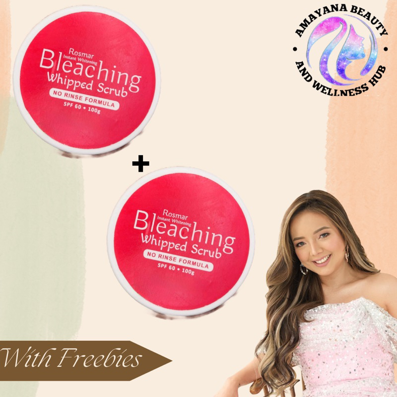Rosmar Bleaching Whipped Scrub (B1T1 100g) | Shopee Philippines