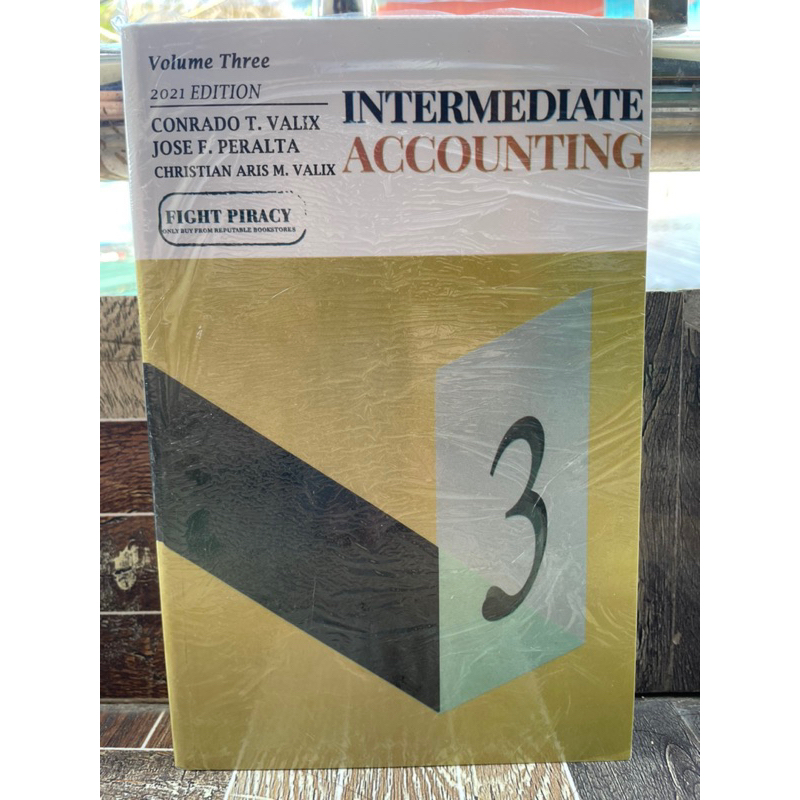 Intermediate Accounting vol.3 2021 edition by Conrado Valix | Shopee ... Intermediate Accounting vol.3 2021 edition by Conrado Valix | Shopee ...