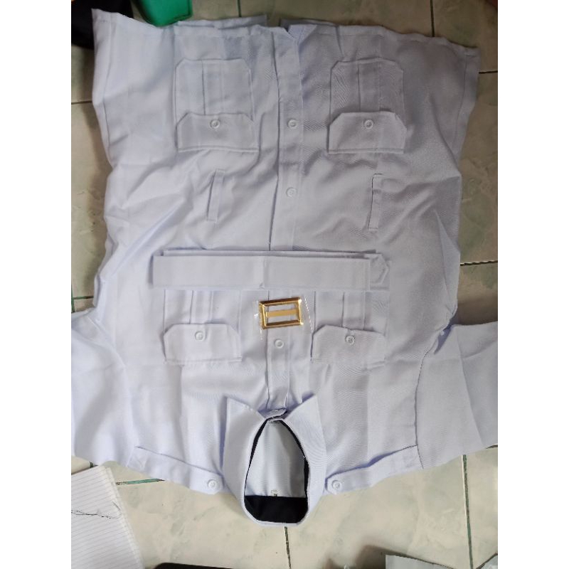 Bust Jacket White Plain Buckle. For Security Used | Shopee Philippines