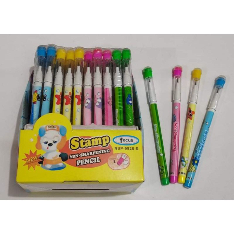 Magic Pencil Stamp sold per box/50 pcs per box | Shopee Philippines