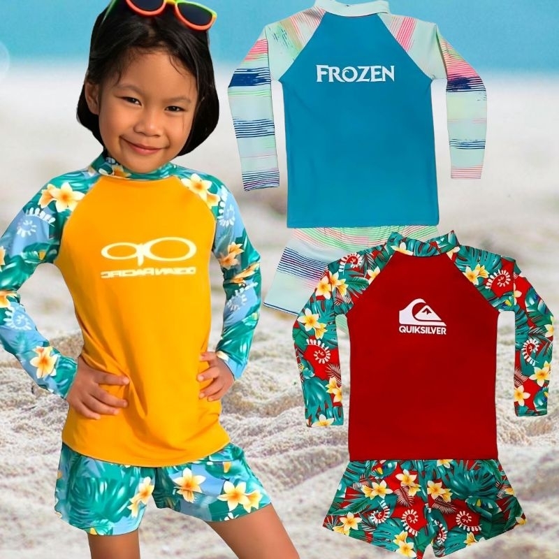 RUSH GUARD FOR KIDS | KIDS SWIMWEAR| UPF 50+ SUN PROTECTION| 1-12 Y ...