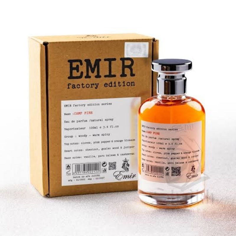Emir Camp Fire EDP (MM By The Fireplace dupe) (10ml, 5ml, 3ml Decant ...