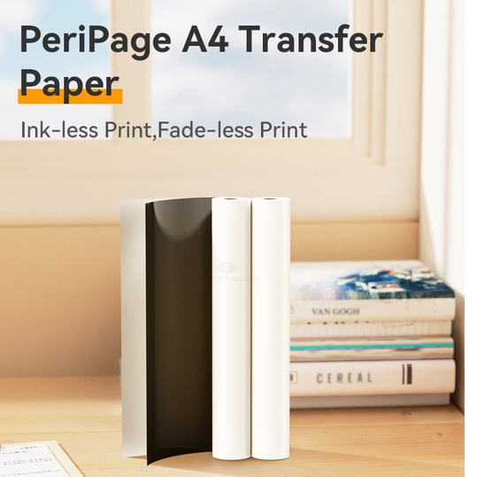 Peripage A4 transfer paper quick dry paper creative double layer ...