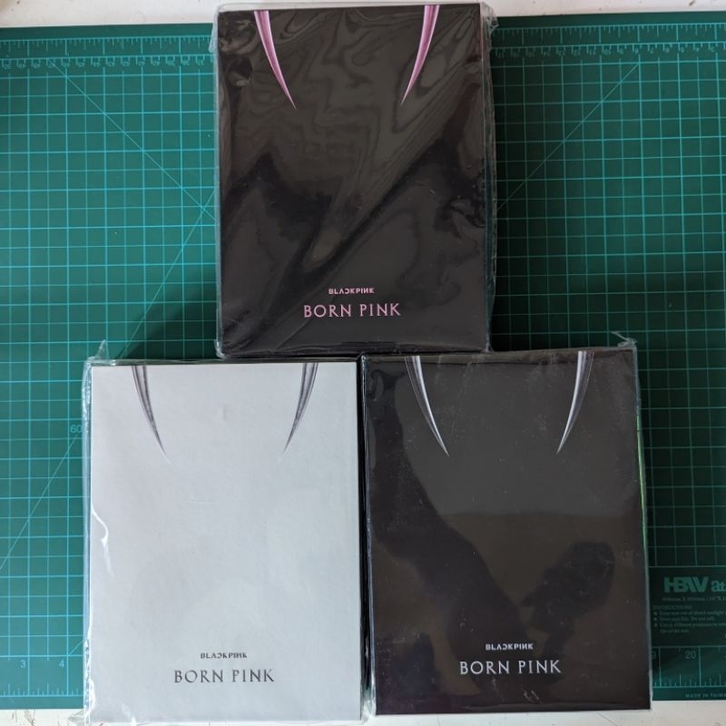 [ONHAND SEALED] BLACKPINK BORN PINK OFFICIAL ALBUM BOX SET VERSION Lisa ...