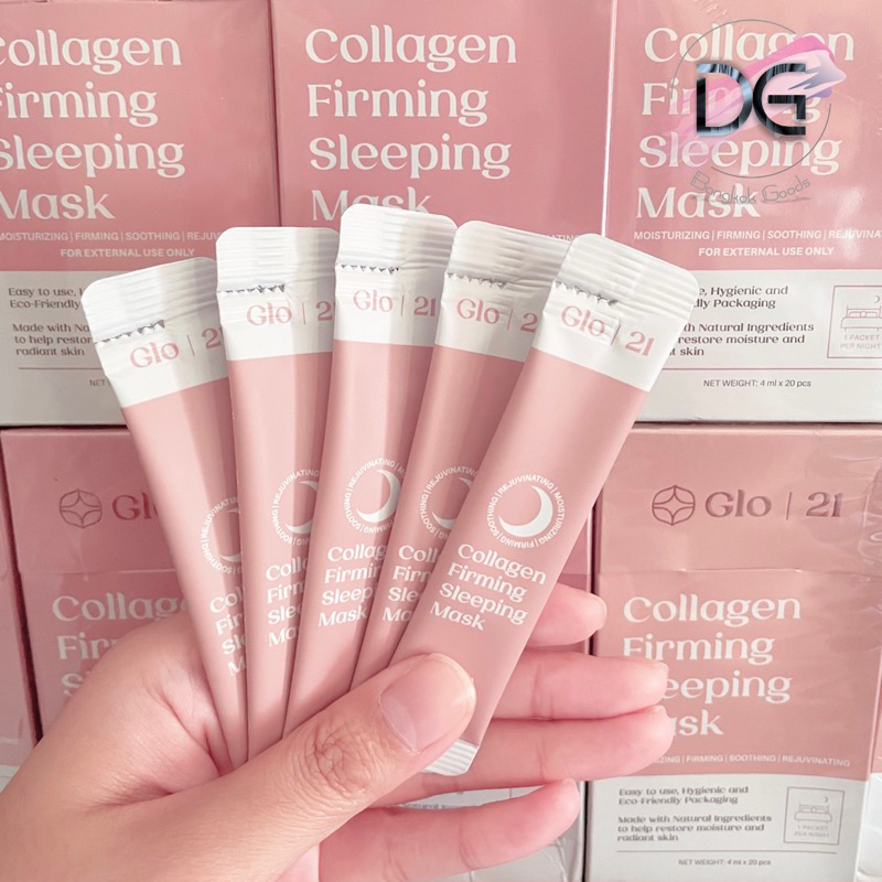 (FAST SHIPOUT) Glo21 Collagen Firming Sleeping Mask Moisturizing ...