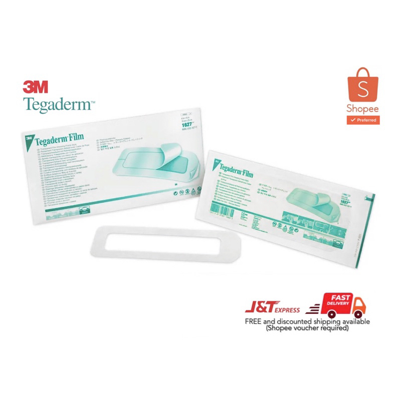 3M Tegaderm 1627 (10x25cm) Waterproof Dressing - CS Bandage 1628 ...