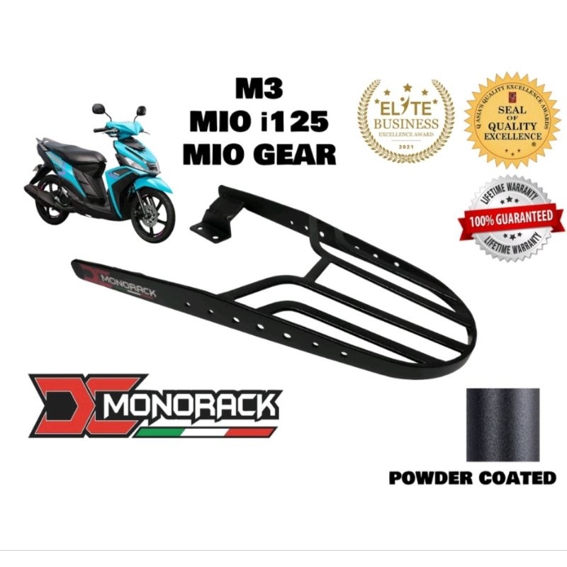DC MONORACK MIO I 125 / MIO GEAR | Shopee Philippines