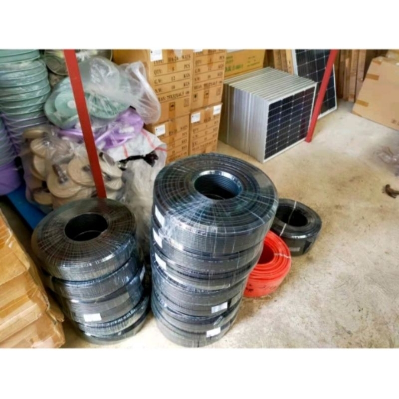 one roll 100 meters 4mm2 twin core solar cable | Shopee Philippines