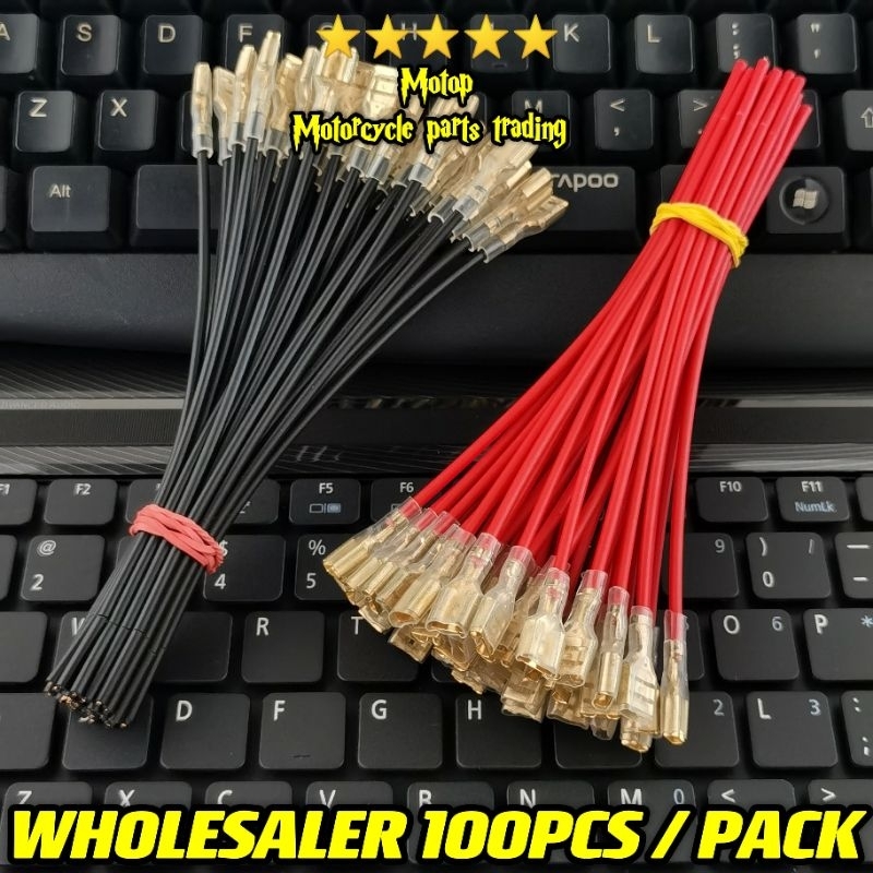 MOTOP HORN SOCKET TERMINAL WIRE UNIVERSAL ( WHOLESALER - 100PCS / PACK ...