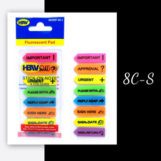 HBW Stick - On Note ( Sticky Note ) vinyl stick on note | Shopee ...