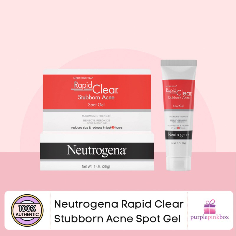 Neutrogena Rapid Clear Stubborn Acne Spot Gel 1oz | Shopee Philippines