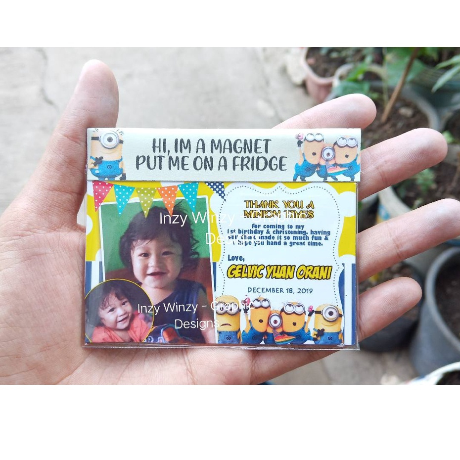 MINIONS REF MAGNET SOUVENIR | Shopee Philippines