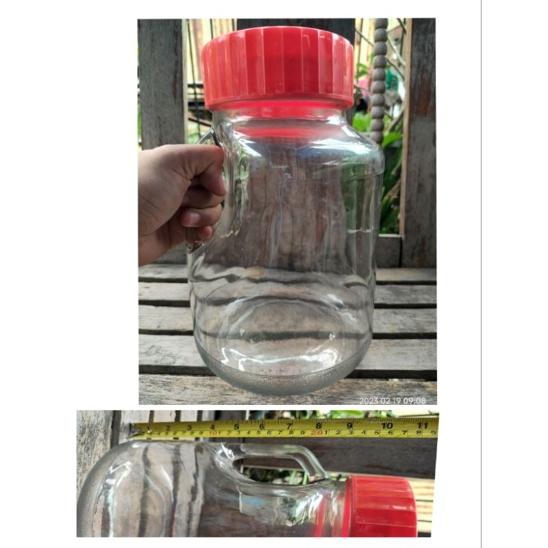 Glass Jar With Lid Big Garapon Japan | Shopee Philippines