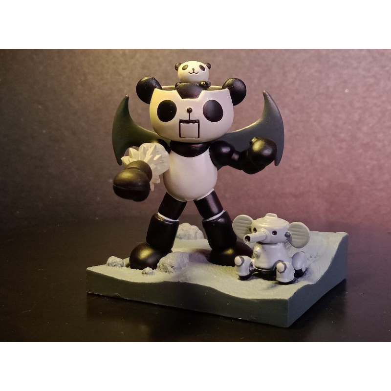 panda z mini figure cute toy mazinger z collaboration | Shopee Philippines