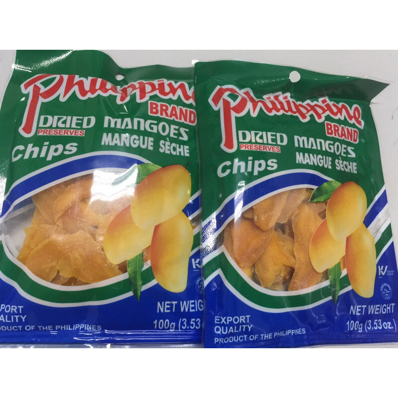 Phil Brand Dried Mango Chips 100g | Shopee Philippines