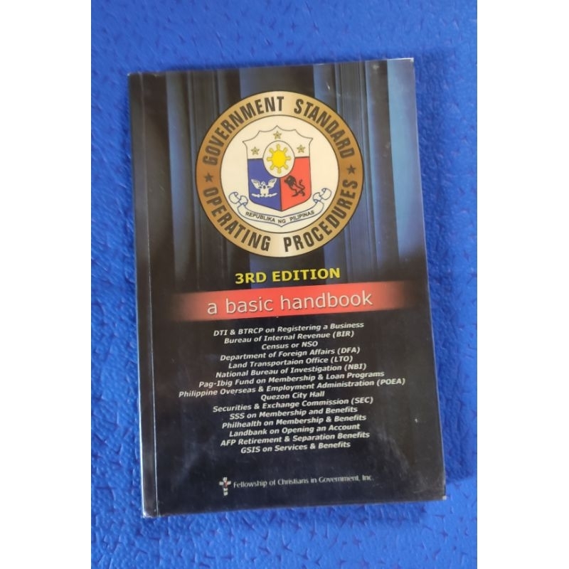 Government Standard Operating Procedures- Basic Handbook | Shopee ...