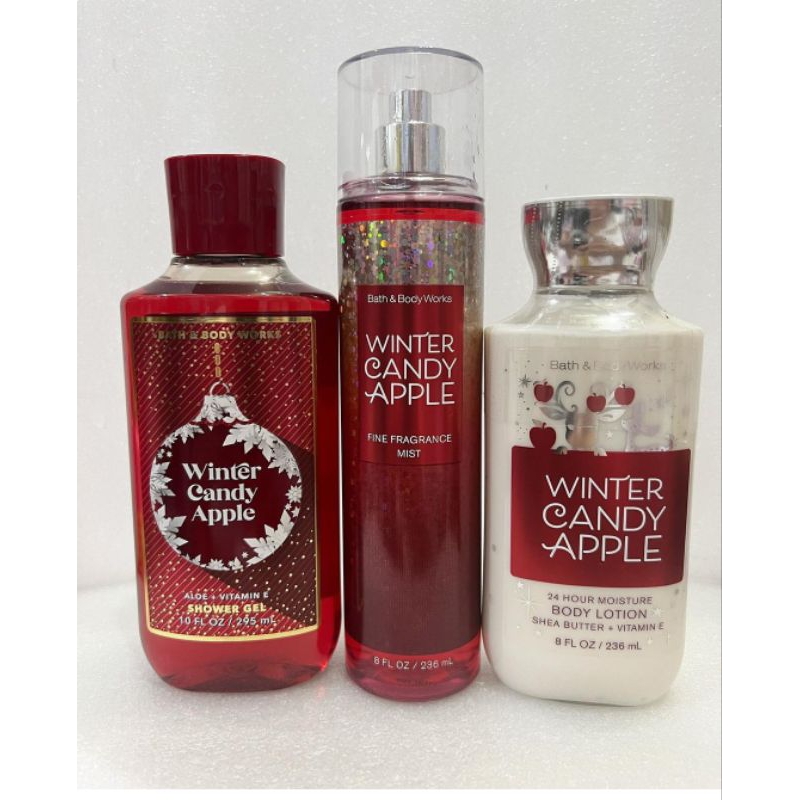 Bath & Body Works Winter Candy Apple Mist/Lotion | Shopee Philippines