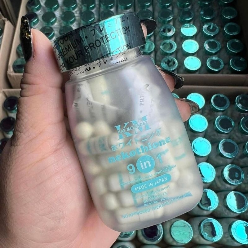 NEKOTHIONE 9IN1 GLUTATHIONE CAPSULE BY KATH MELENDEZ | Shopee Philippines