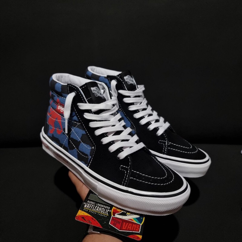 Original Skate SkateHi Krooked by Natas for Ray Barbee (7us men/8.5us ...