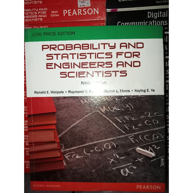Probability and Statistics for Engineers and Scientists 9th Edition by Walpole | Shopee Philippines