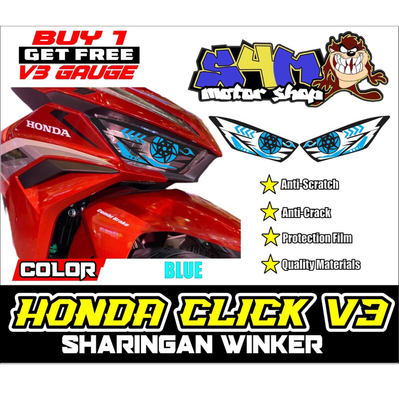 Honda Click V3 Winker film Headligh | Shopee Philippines