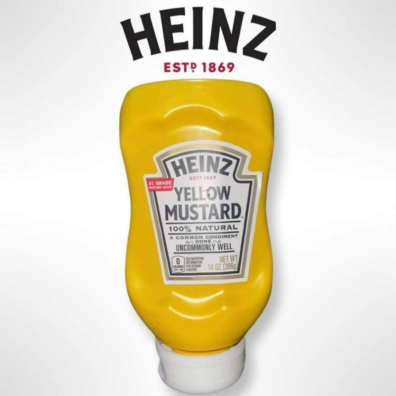 Heinz Yellow Mustard 396g | Shopee Philippines