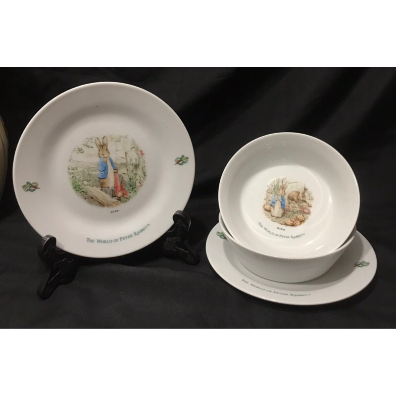 The World of Peter rabbit bowl & small plate set | Shopee Philippines