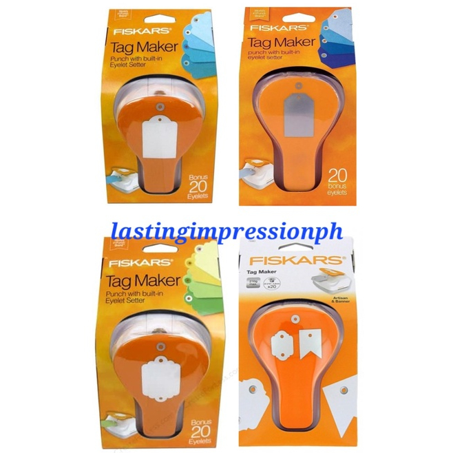 Fiskars Tag Maker 3-in-1 Punch | Shopee Philippines