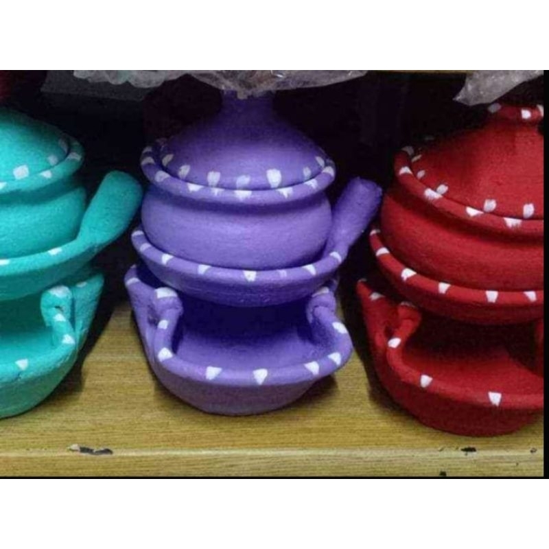 mini clay pot set(palayok) | Shopee Philippines