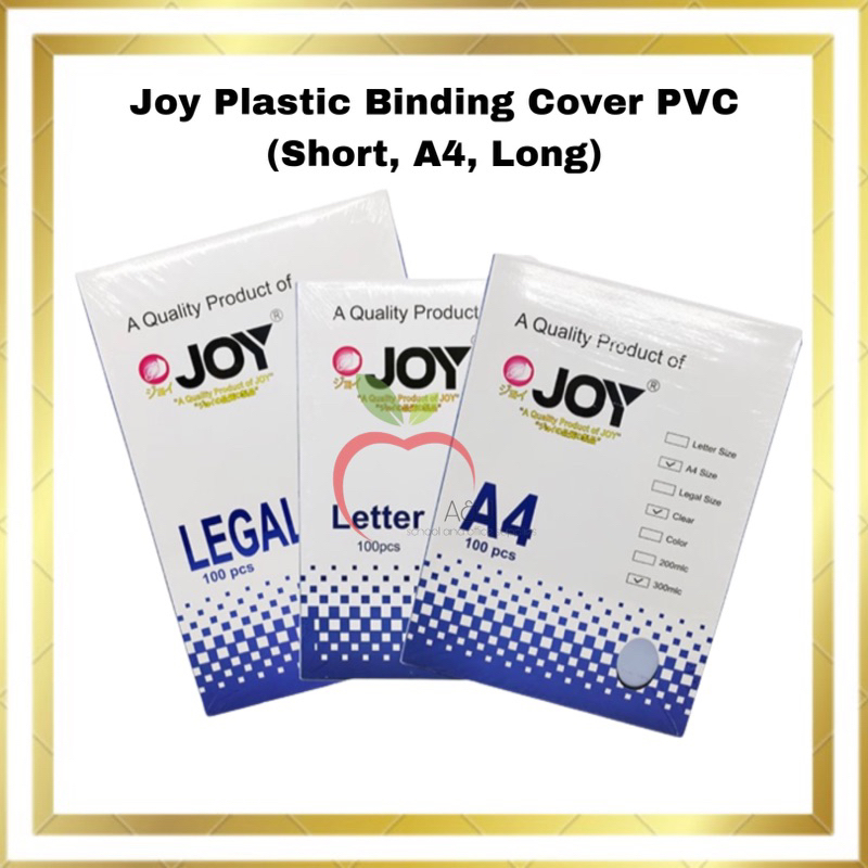 PVC Binding Cover 200 microns (Short,A4,Long) | Shopee Philippines