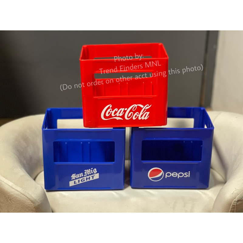 Pepsi, Coke and San Mig Lights mini crate - Bike Storage,Plant pot ...
