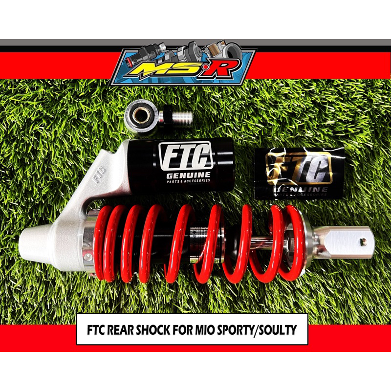 FTC REAR SHOCK 300mm for MIO SPORTY / MIO I 125 / BEAT / SKYDRIVE ...