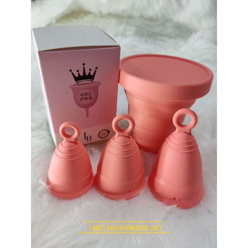 Modern Lady RING Menstrual Cup Set - Just Peachy | Shopee Philippines