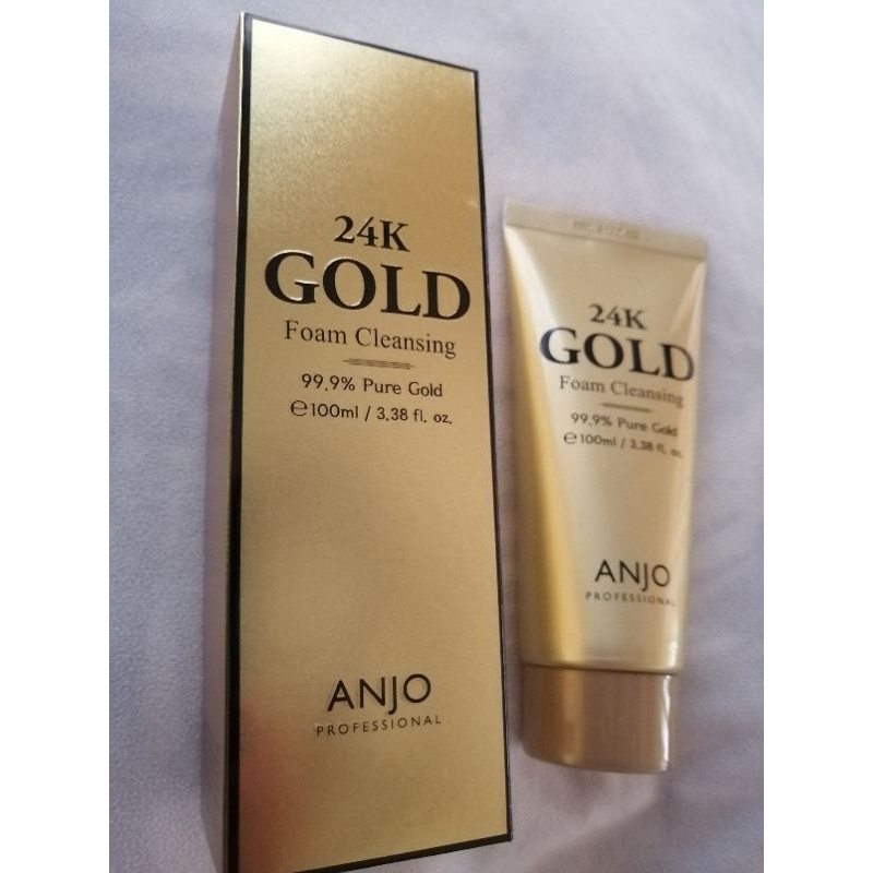 Anjo 24K Gold Foam Cleansing | Shopee Philippines