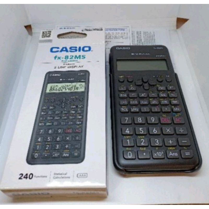 Original CASIO FX-82MS 2nd Edition 2 Line Display | Shopee Philippines
