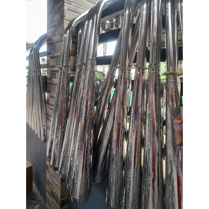 Stainless Chicken Pipe TMX 125 | Shopee Philippines