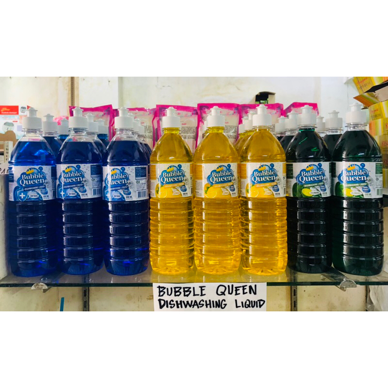 Made In The Philippines Dishwashing Liquid Bubble Queen Dishwashing Liquid (990ml) | Shopee ...