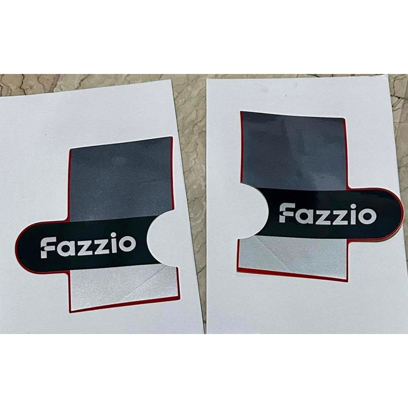 Genuine Red Fazzio Decals | Shopee Philippines